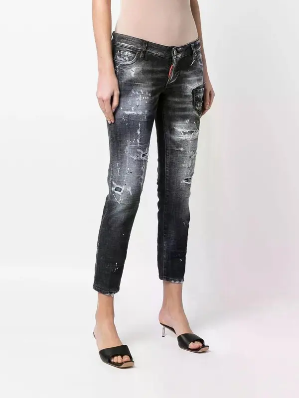Dsquared2 Jennifer Cropped Skinny Jeans