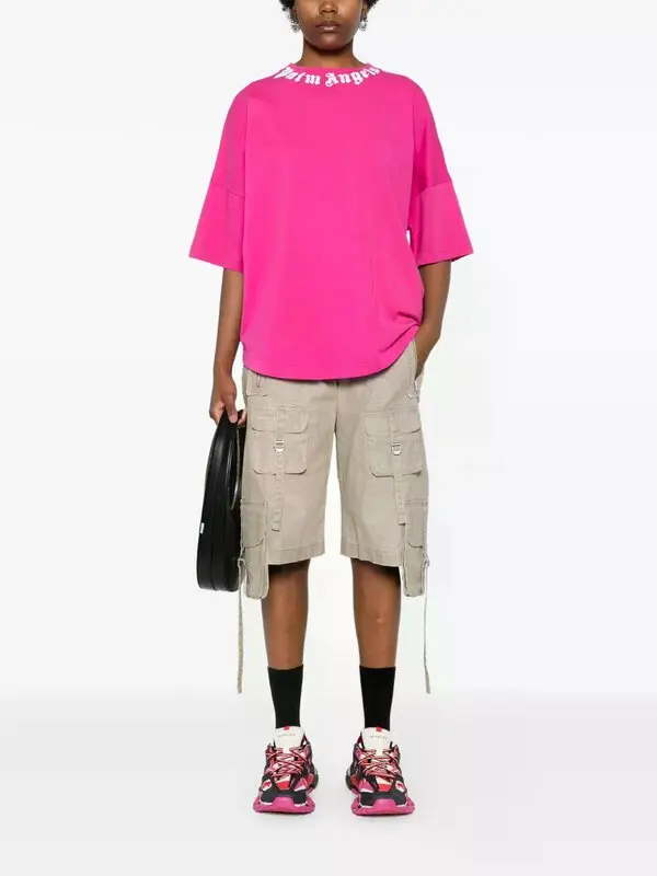 Palm Angels Logo-print Cotton T-shirt