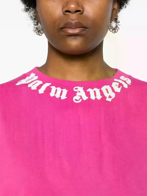 Palm Angels Logo-print Cotton T-shirt