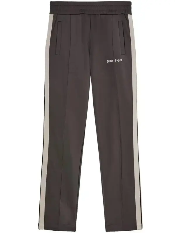 Palm Angels Logo-print Side-stripe Track Pants