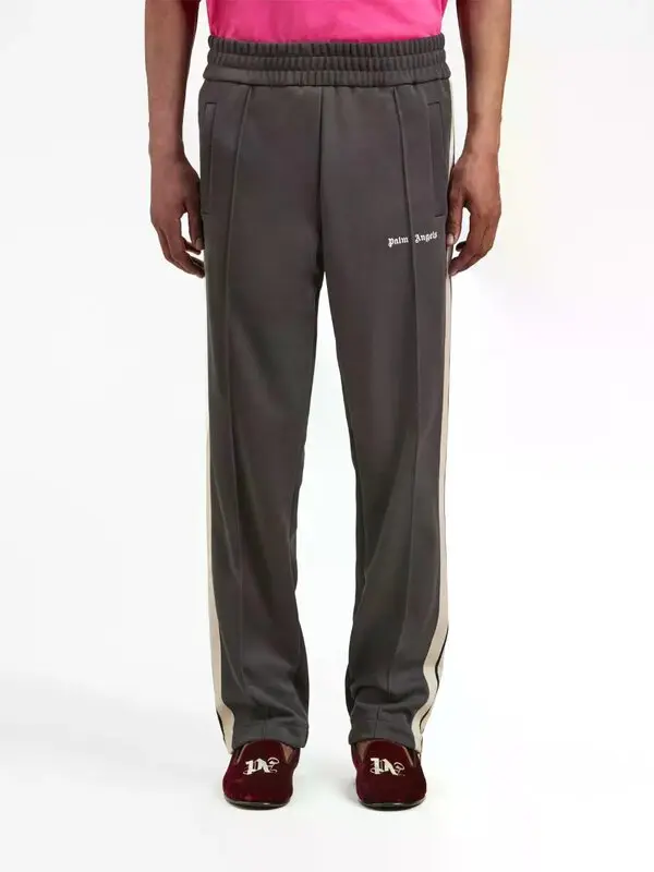Palm Angels Logo-print Side-stripe Track Pants