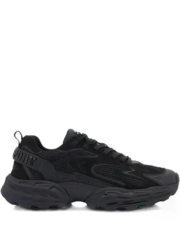 PLEIN SPORT Pulse X Mesh Sneakers - Black