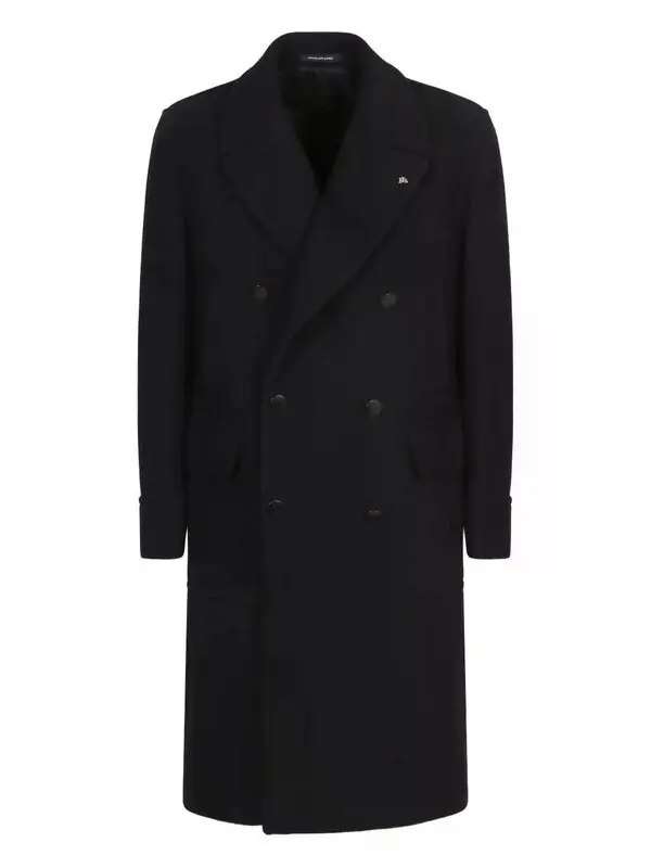 Tagliatore Double-breasted Coat - Black