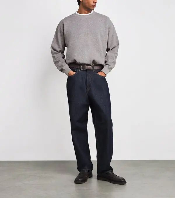 Auralee Cotton Smooth Soft Sweatshirt