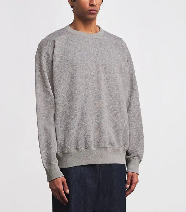 Auralee Cotton Smooth Soft Sweatshirt