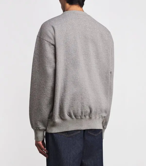 Auralee Cotton Smooth Soft Sweatshirt