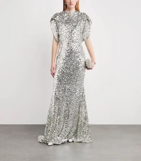 EDELINE LEE Hulot Sequin Gown
