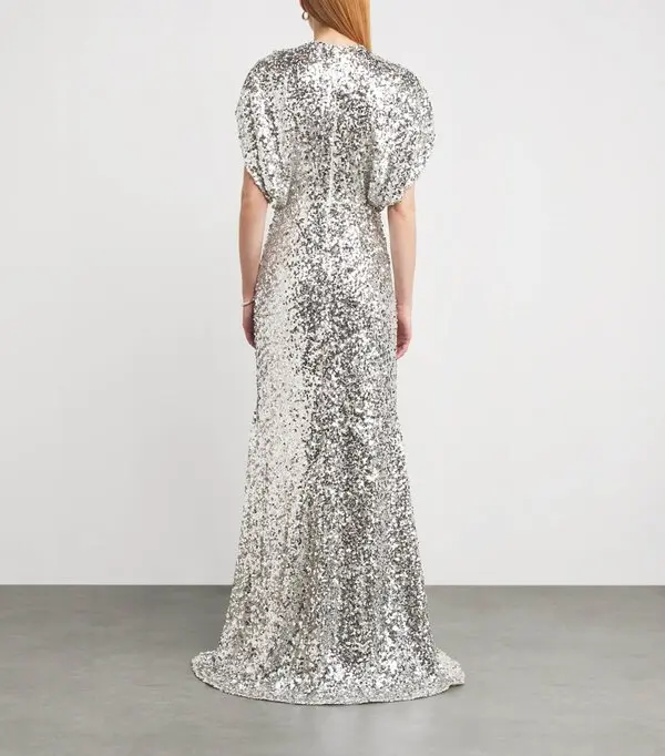 EDELINE LEE Hulot Sequin Gown