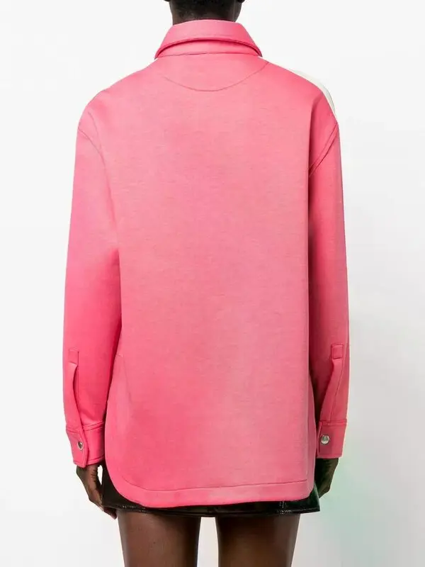 Palm Angels Logo-print Striped Shirt