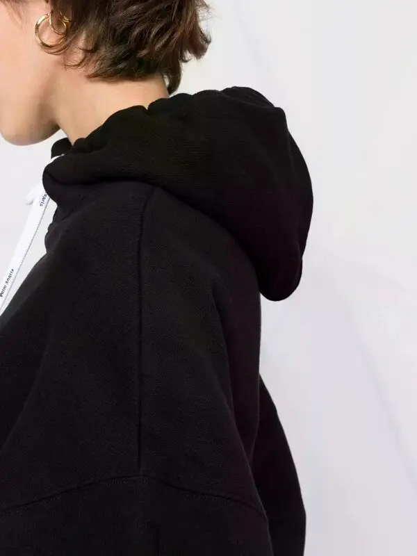 Palm Angels Broken Bear Cotton Hoodie