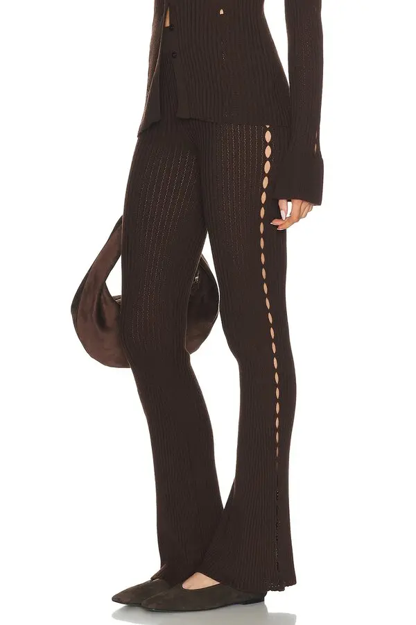 Cordova Savoie Knit Pant - Chocolate