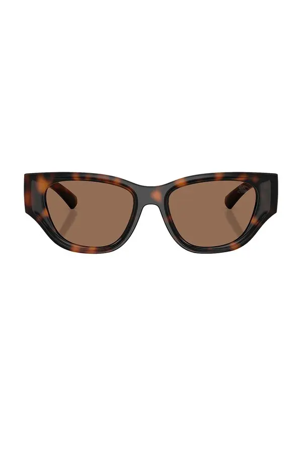 Burberry Rectangular Sunglasses - Dark Havana
