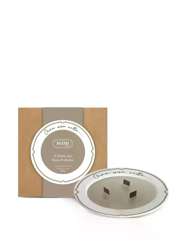 BACI MILANO Once Upon Time Plate Candles