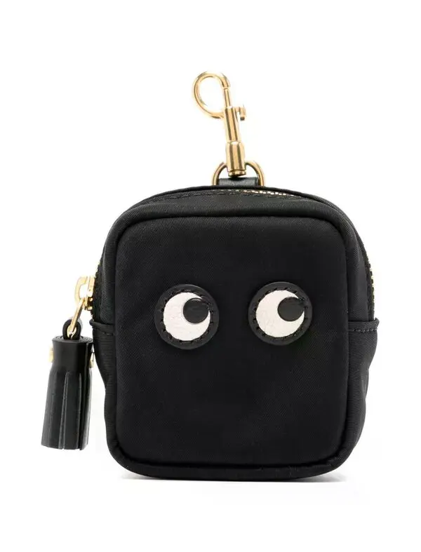 ANYA HINDMARCH Eyes Ear Phone Travel Pouch - Black