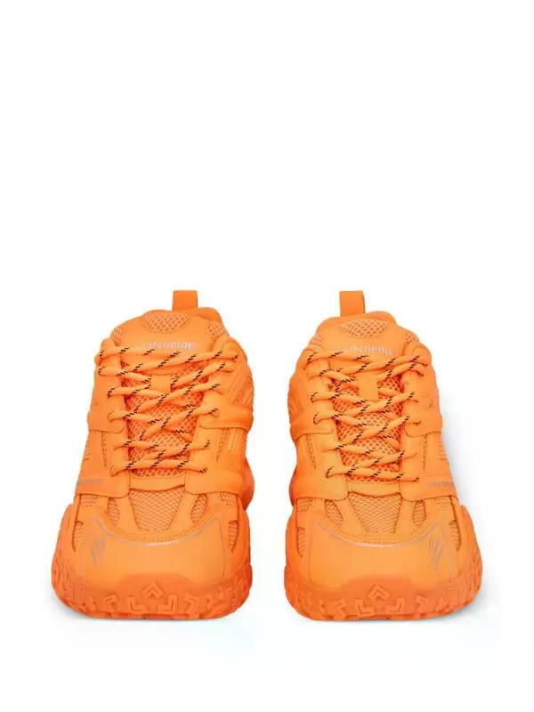 PLEIN SPORT Urban Sprinter Mesh Sneakers - Orange