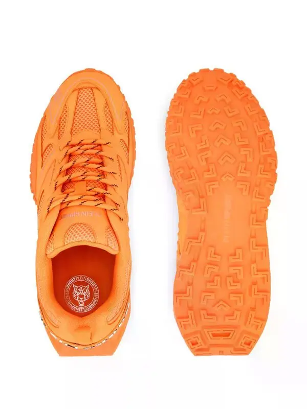 PLEIN SPORT Urban Sprinter Mesh Sneakers - Orange