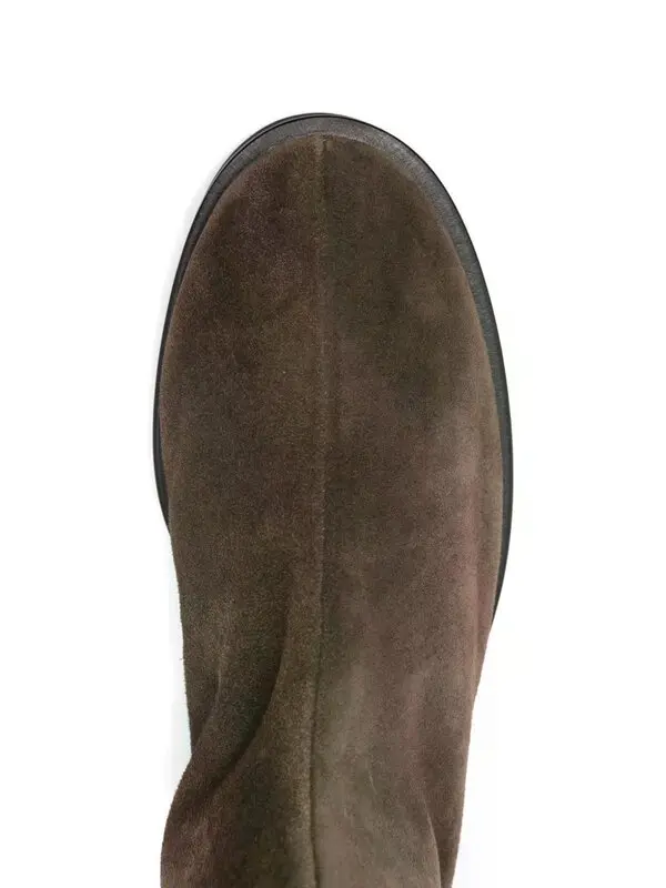 Dear Frances Joss Suede Zip Boots