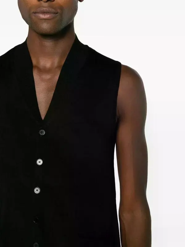BALLANTYNE V-neck Wool Vest