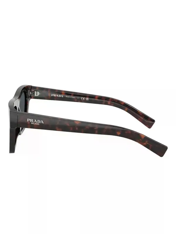 Prada Square-frame Sunglasses - Brown