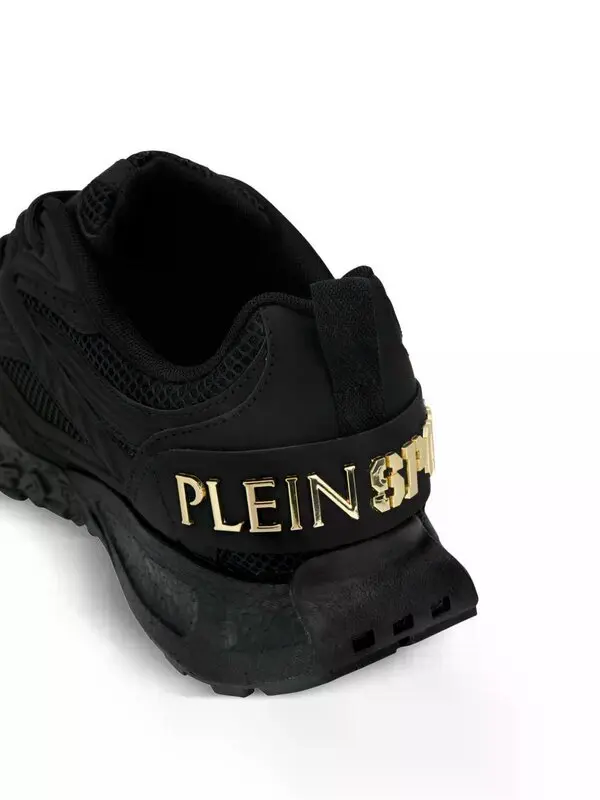 PLEIN SPORT Urban Sprinter Mesh Sneakers - Black