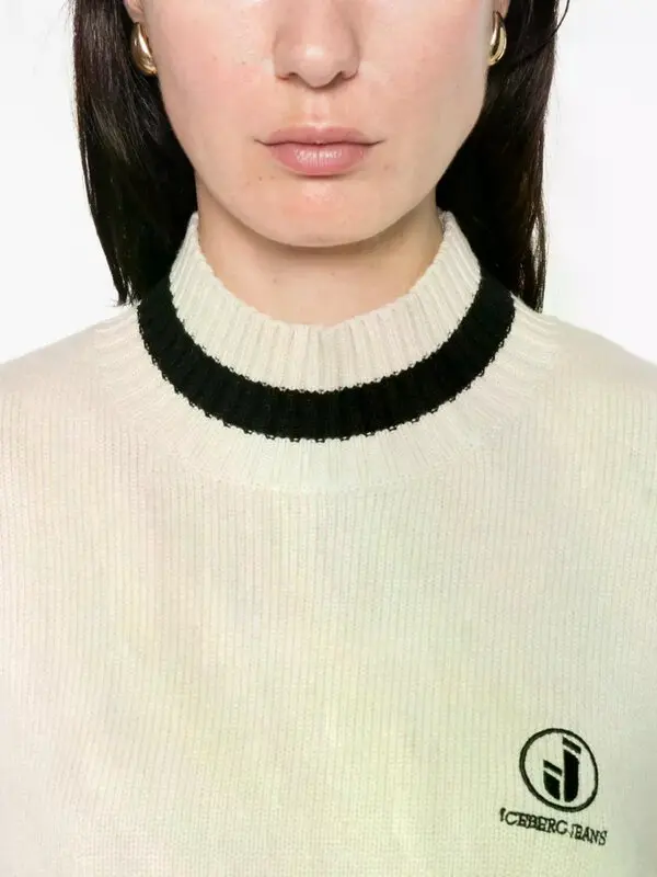 Iceberg Logo-embroidered Sweater
