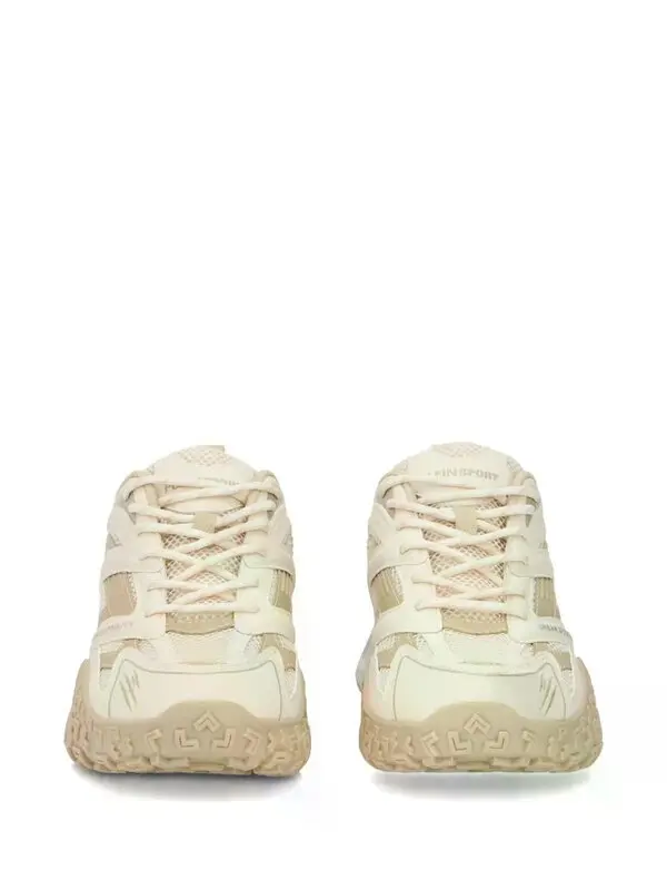 PLEIN SPORT Urban Sprinter Mesh Sneakers - Neutrals