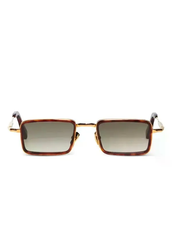 JOHN DALIA Square Frame Sunglasses - Brown