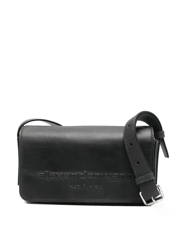 Alexander Wang Punch Flap Crossbody - Black