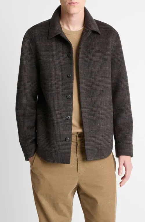 Vince Splittable Wool Blend Shirt Jacket
