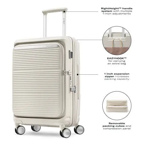 SAMSONITE Paralux Global Carry-on Spinner - Stone Grey