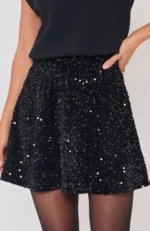 VICI Sequin Mini Skirt