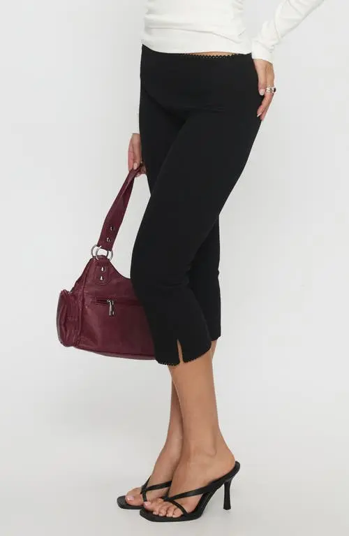 Princess Polly Baseline Rib Capri Pants