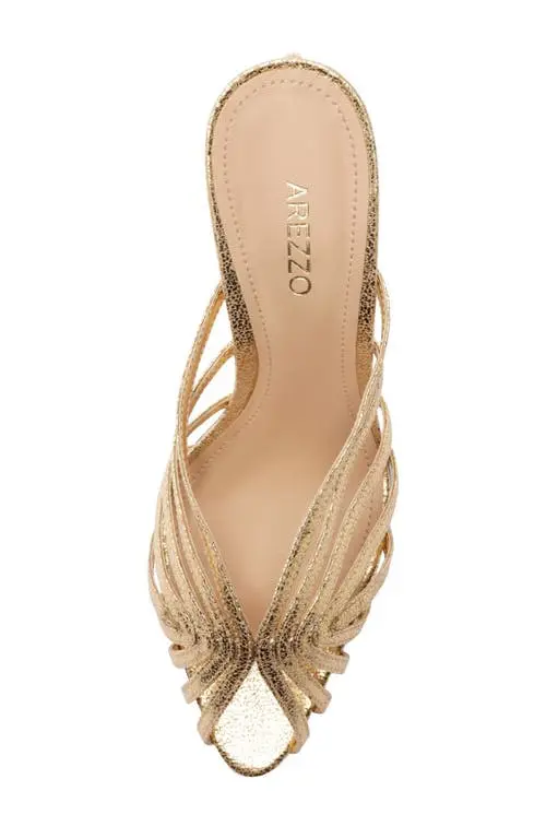 AREZZO Lucia Sandal - Ouro