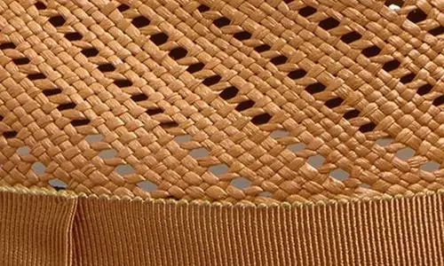 RENÉ MANTILLA, NEW YORK Felted Wool Fedora With Grossgrain Ribbon - Camel