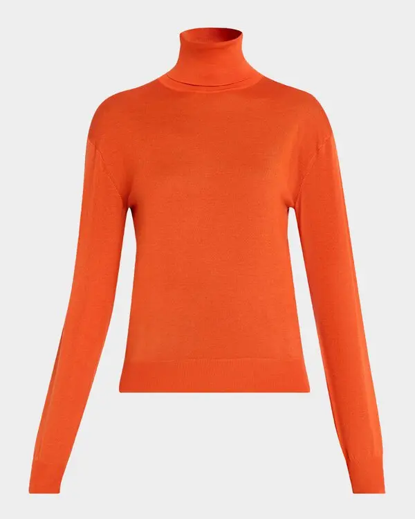Saint Laurent Cashmere-silk Turtleneck Sweater