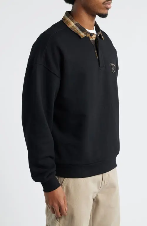 PLEASURES Town Polo Sweatshirt