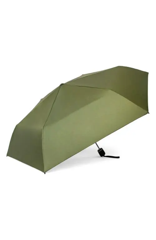 SHEDRAIN Super Slim Auto Open Compact Umbrella - Sphagnum