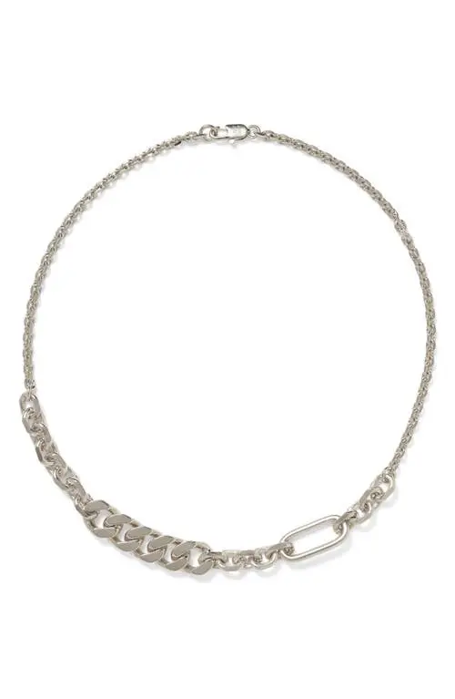 Lady Grey Simone Chain Necklace - Silver