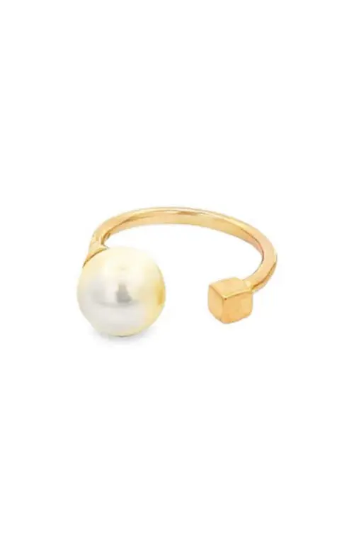 MACRAE & CO. X Sharina Faux Pearl Ring - Gold