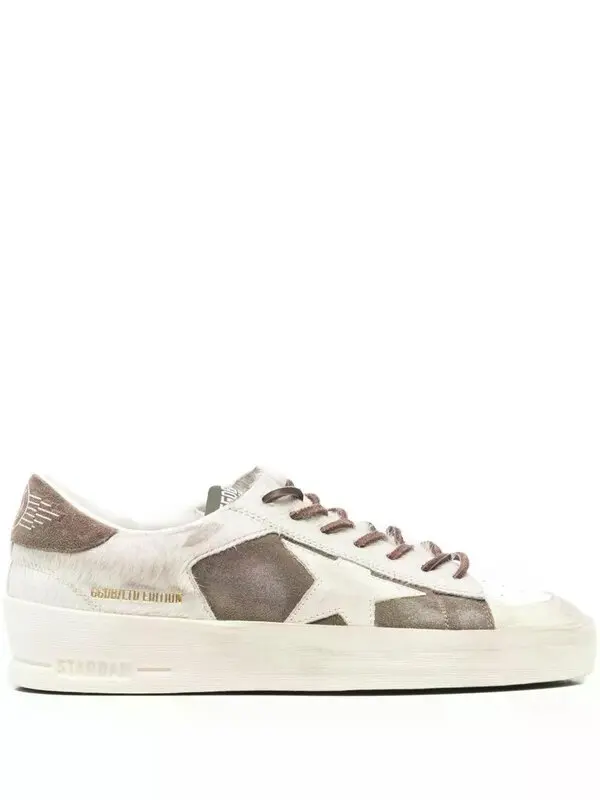 GOLDEN GOOSE Stardan Suede Sneakers - Brown
