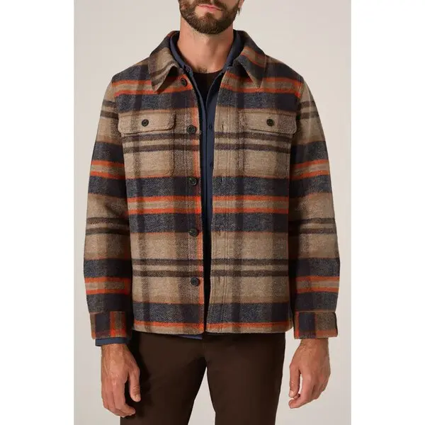 7 Diamonds Townsend Plaid Overshirt