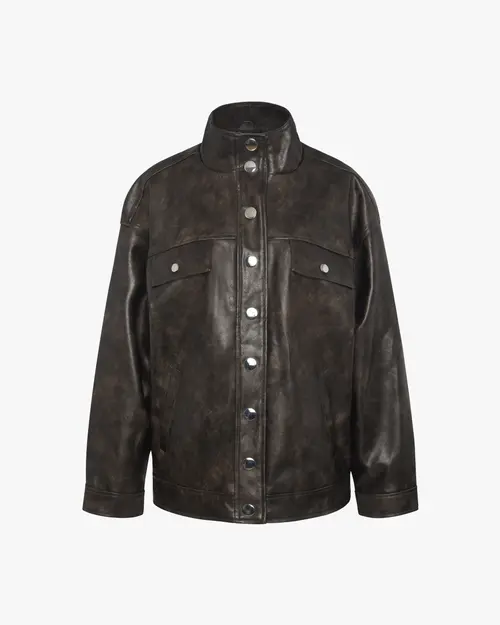 WeWoreWhat 90's Leather Jacket