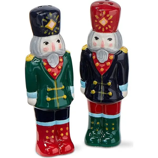 TAG Nutcracker Salt And Pepper Shakers Christmas Decor Set