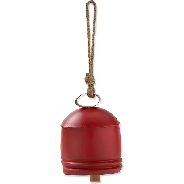 TAG Classic Artisan Xl Iron Bell Holiday Decorative Object - Red