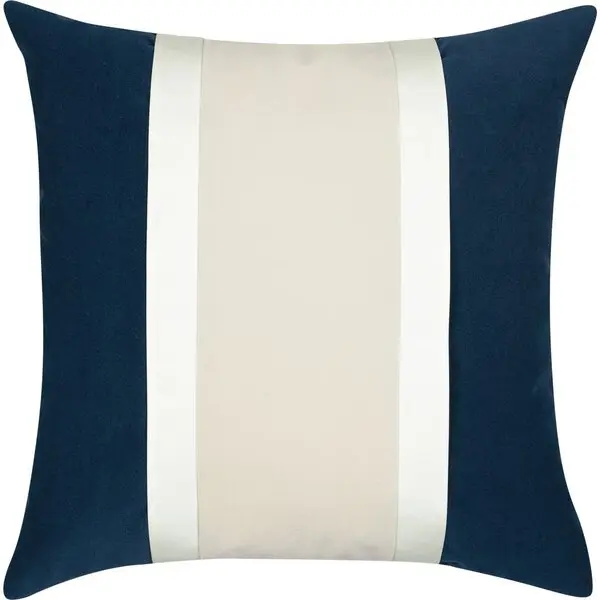 ELAINE SMITH Tradition Indoor & Outdoor Woven Accent Holiday Pillow - Midnight