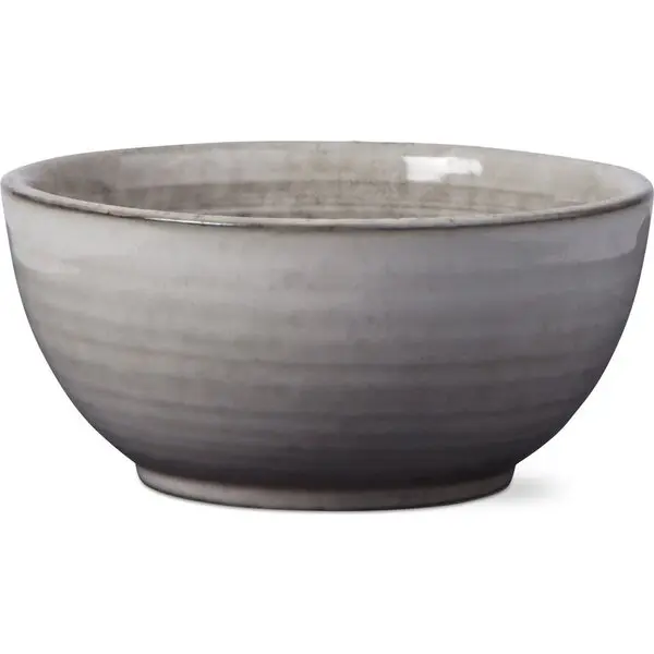 TAG Loft Speckled Reactive Glaze Stoneware Bowl Set Of 4 Grey - Gray