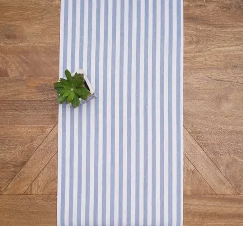 C&F HOME Calming Seas Starfish Reversible Graphic Print Machine Washable Table Runner 14" X 72