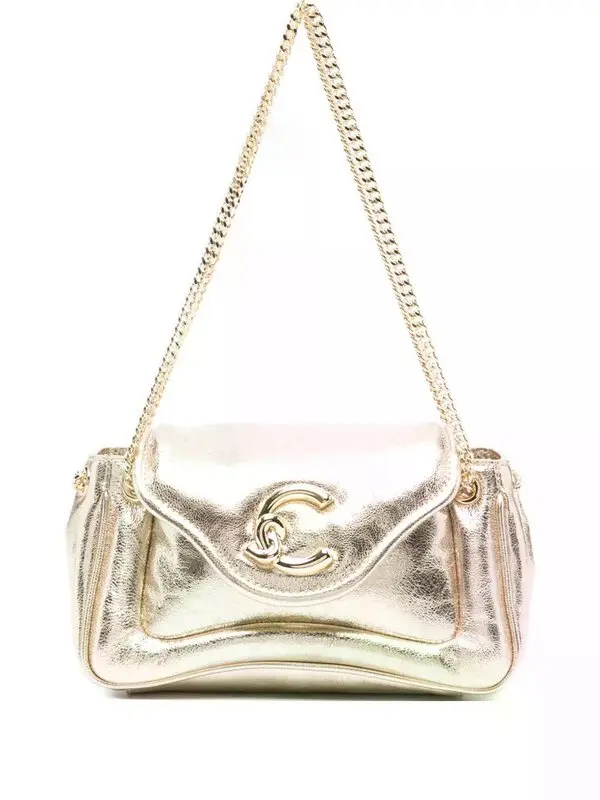COCCINELLE Small C-me Chain-strap Logo Shoulder Bag