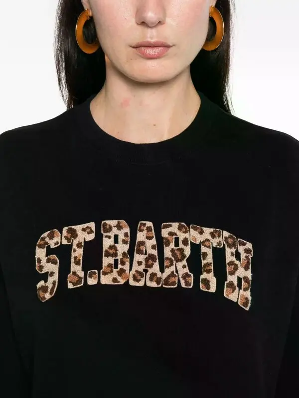 MC2 SAINT BARTH Logo-embroidered Sweatshirt