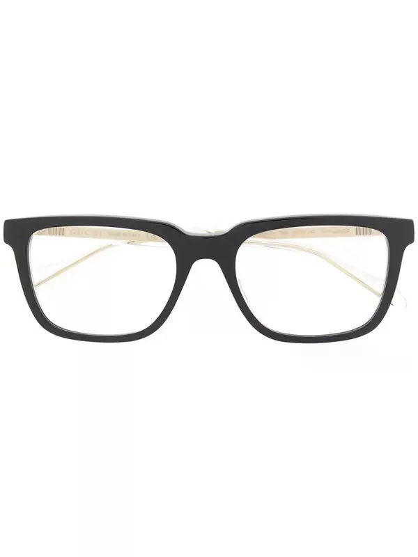 Gucci Square Frame Optical Glasses - Black